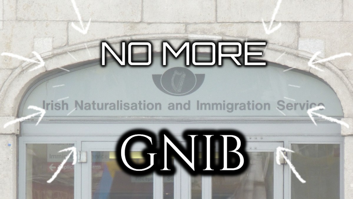 【愛爾蘭簽證】GNIB不再是GNIB – Coming to Ireland