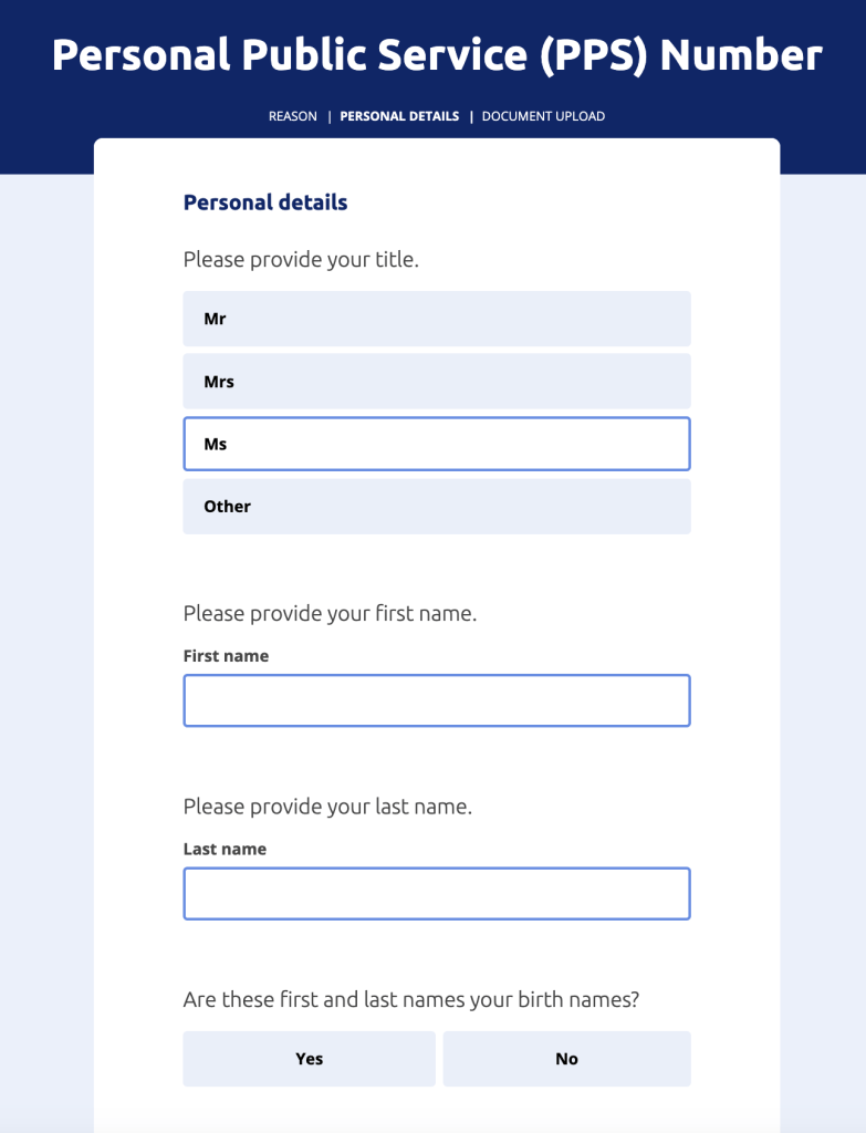Students how to apply for PPS – Coming to Ireland