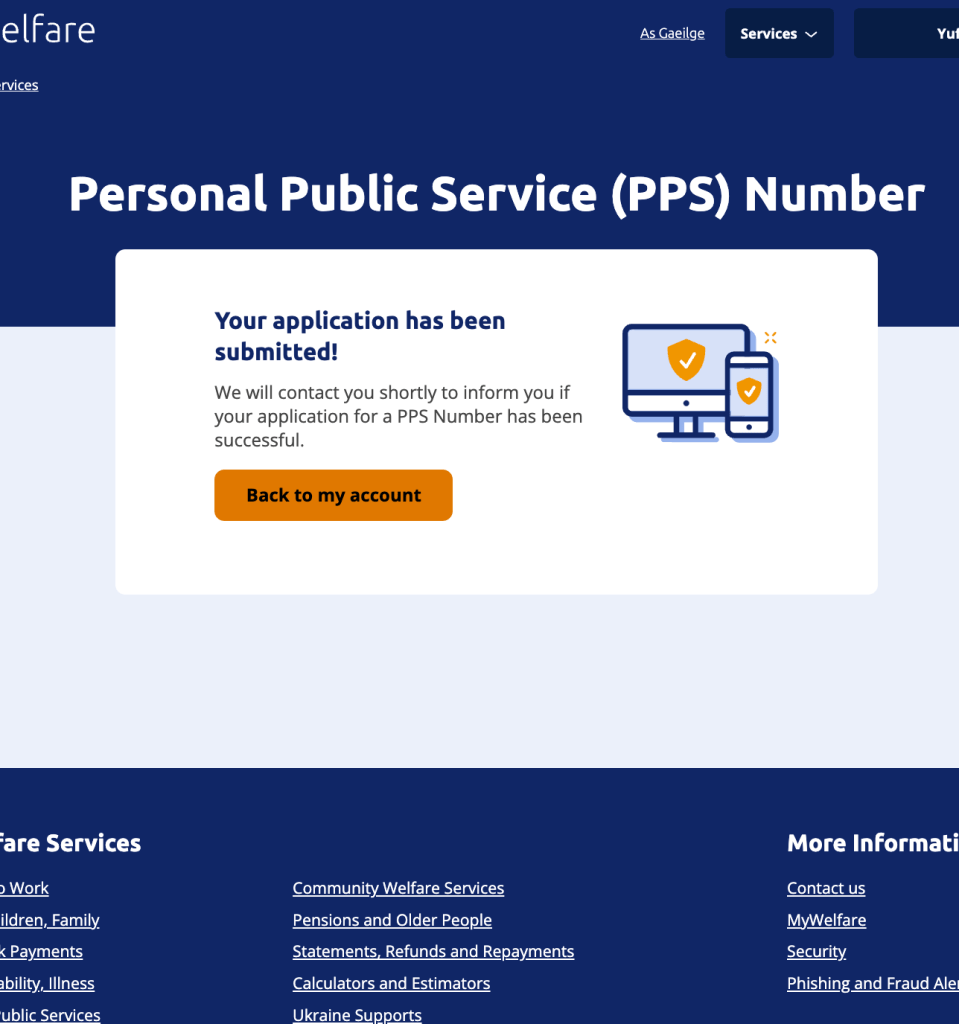 Students how to apply for PPS – Coming to Ireland